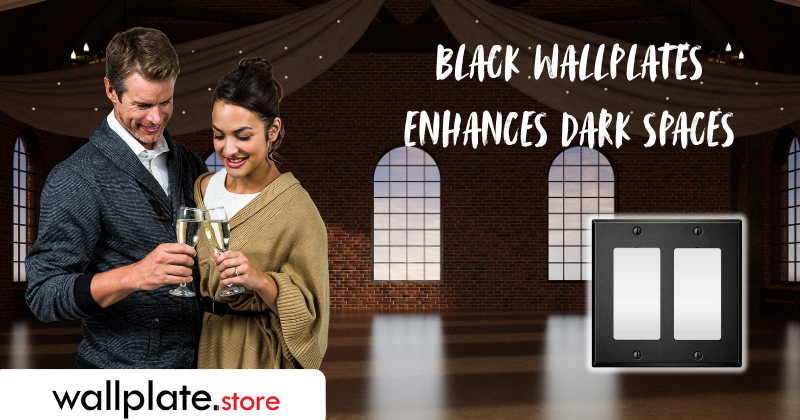 Black Metal Wall Plates Made in USA: A Stylish Upgrade for Modern Home
