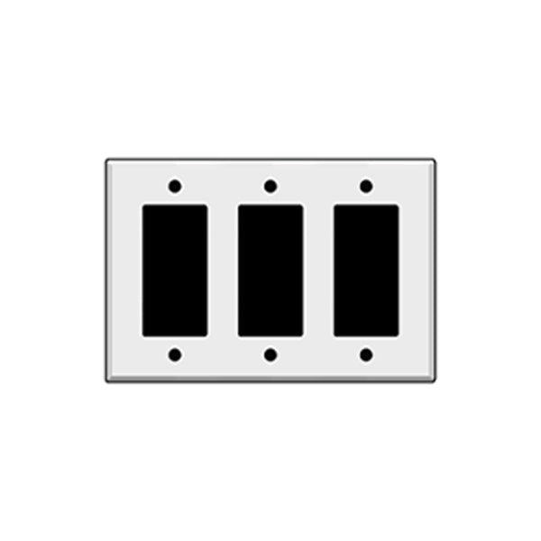 3 Gang Wall Plates