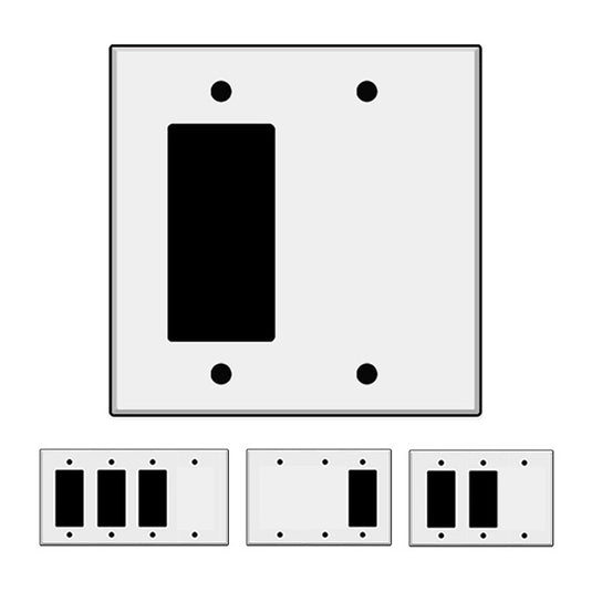 Combination Wall Plates | Toggle, Duplex & Rocker Covers – Wallplate.store